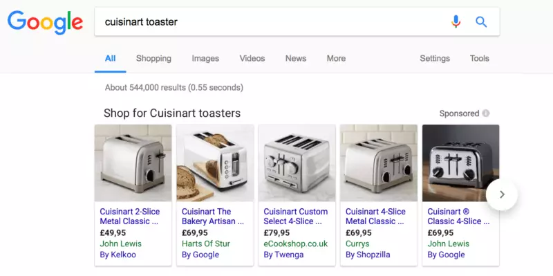 В отговор на антитръстовото решение на ЕС, Google Shopping вече показва реклами от конкурентни машини за пазаруване 10315_2