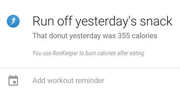 runkeeper google sekarang