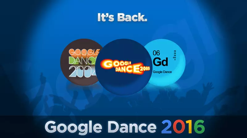 Google Dance 2016 წელი