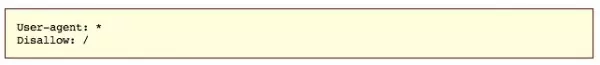Robots.txt همه را مجاز نمی داند