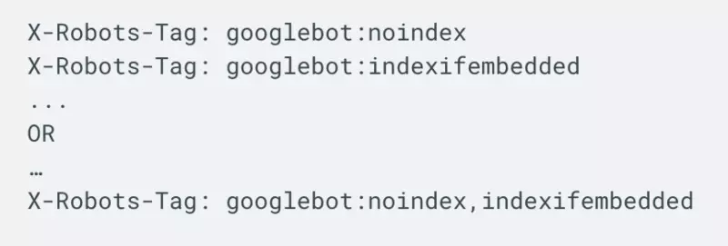 گوگل تگ روبات های جدید indexifembedded را اضافه می کند 12104_2
