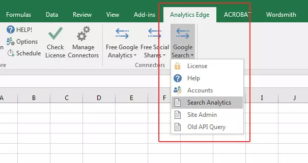 Analytics Edge-zoekanalyse