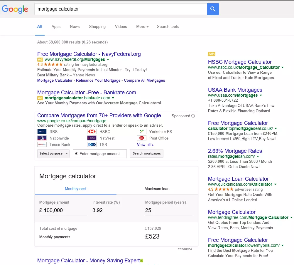 google-serp-mortgage-calculator-uk-usporedi