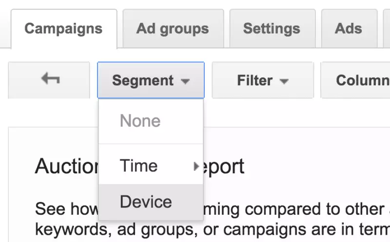 Sèvi ak AdWords Insights vann piblik pou chèche konnen ki moun ki genyen sou mobil 12871_4