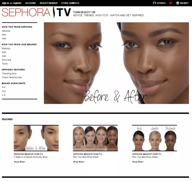 Sephora TV Acasă