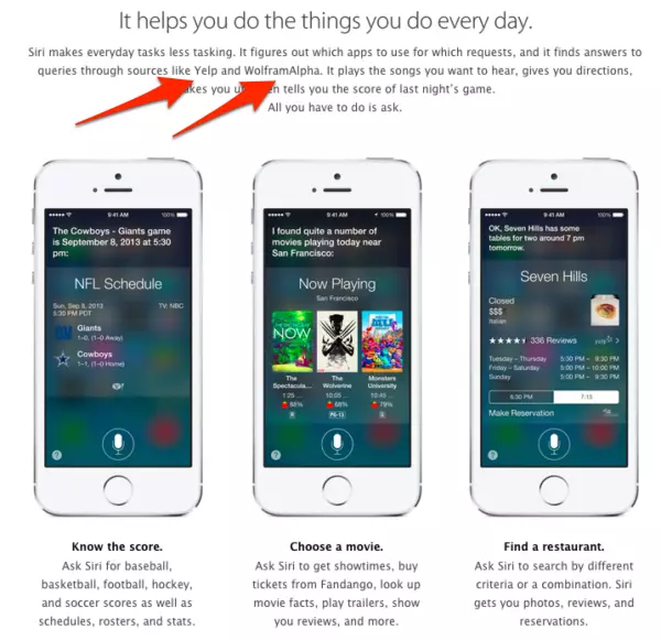 Apple - iOS 7 - Siri