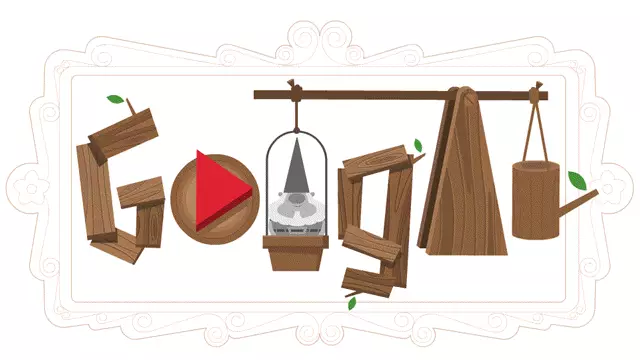 Google doodle ferdûbelet as in túnkabouterspultsje ta eare fan Dútslân's Garden Day 13521_2