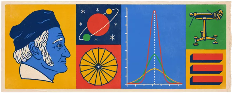 UJohann Carl Friedrich Gauß Idoodle kaGoogle iwonga ingcali yezibalo eyaziwa ngokuba 'yiNkosana yeMathematika' 13530_2