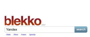 Оросын хайлтын систем Yandex нь Blekko дахь 30 сая долларын хөрөнгө оруулалтыг тэргүүлж байна 14686_1