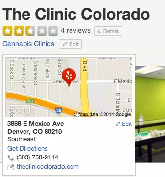 Colorado Yelpi kliinikKliinik Colorado Yelp