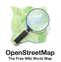 mở logo bản đồ đường phố