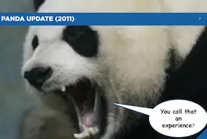 Panda update en UX