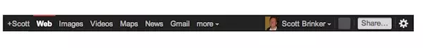 Sexy Black Google Toolbar