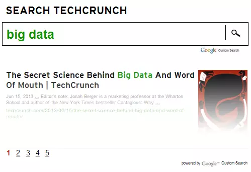 وڏي ڊيٽا techcrunch