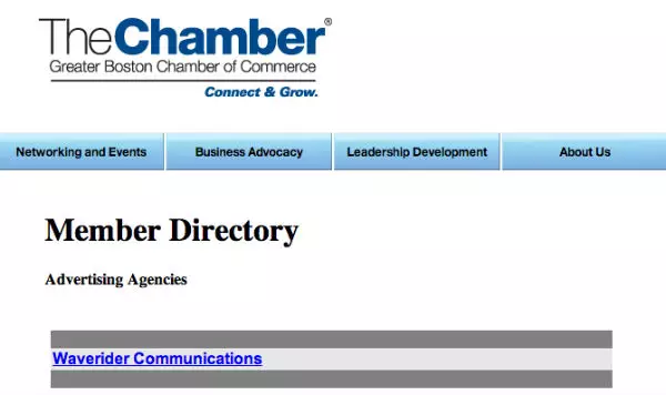 Chamber of Commerce Link