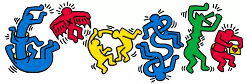 Logo Google Keith Haring 15811_1