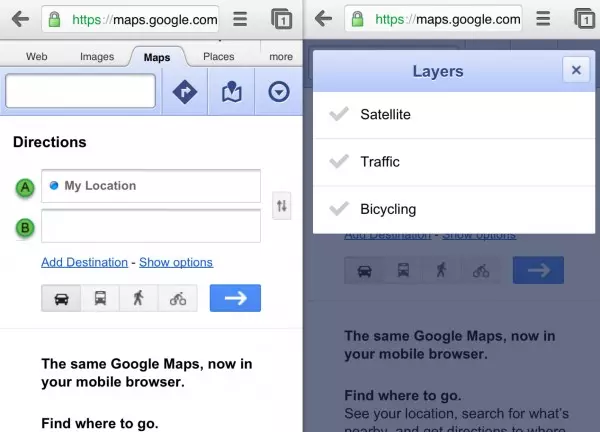 Da Google Maps forsvinder i iOS 6, forbliver Google Cagey om at udgive sin egen app 15875_2