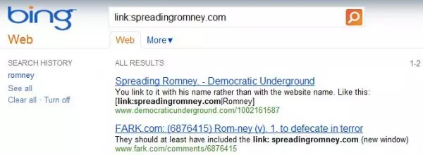 Ngayon, May Problema sa Bing at Google na Parang Santorum si Mitt Romney 15900_5