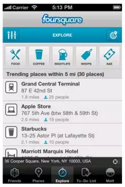 Foursquare: Više od zabave i igara, moćan alat za lokalno pretraživanje 15958_2