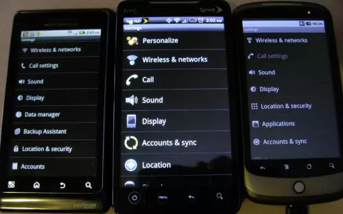 حكاية ثلاثة هواتف تعمل بنظام Android: Droid 2 و Samsung Fascinate و Google Nexus S 16336_17