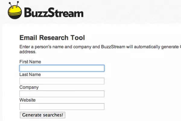 BuzzStream ইমেল গবেষণা টুল