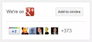 Google+ Badge Tool laver nu Facepile-Style Badges, +1 tæller at blive konsolideret 16672_4