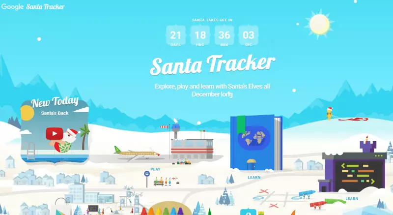 I-Santa Tracker 2015