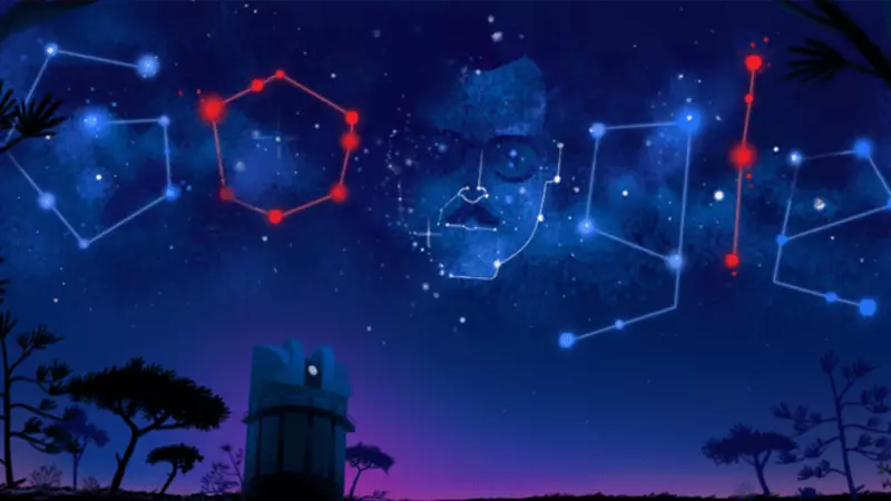 Guillermo Haro Google doodle na-eme ememe onye na-enyocha mbara igwe Mexico onye chọpụtara kpakpando ọkụ nke Orion 16737_1