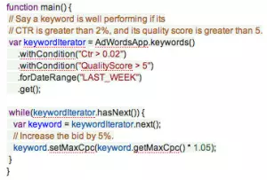 AdWords قوليازما مىسالى