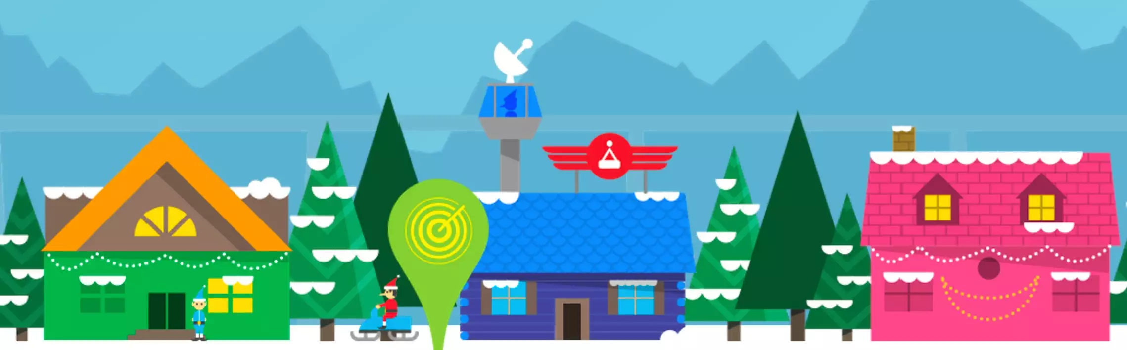 Google Tantangan NORAD Dina Nyukcruk Santa, Ngaluncurkeun Google Santa Tracker 17303_2