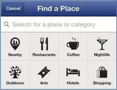 Facebook Local Search