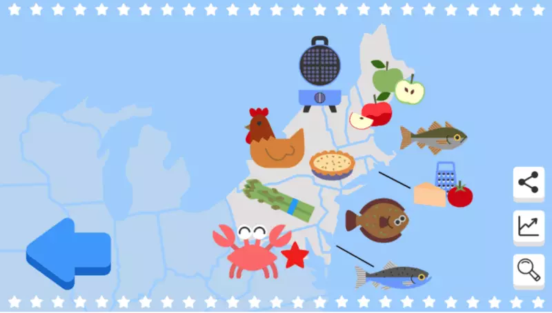 谷歌 7 月 4 日的塗鴉突出顯示美國各州搜索最多的食譜 18065_3