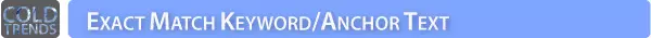 холодний тренд SEO - точний відповідний анкорний текст