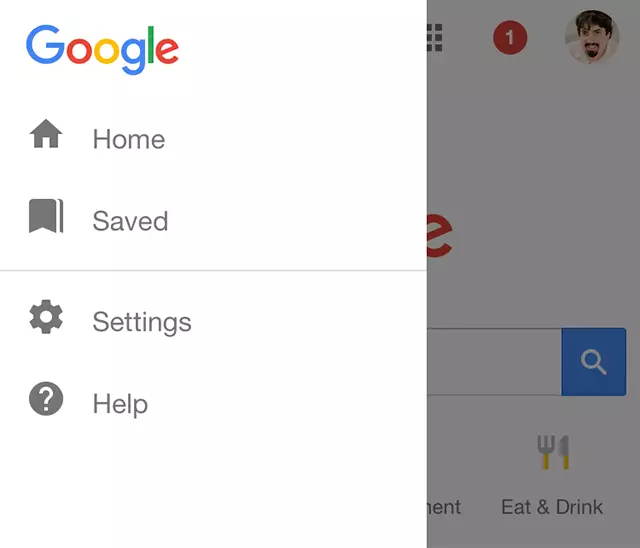 Google သည် ဟမ်ဘာဂါမီနူးအသစ်တွင် သင်ဝင်ရောက်နိုင်သည့် 'save' နှင့် bookmarking အင်္ဂါရပ်အသစ်ကို ထည့်သွင်းထားသည်။ 18315_3