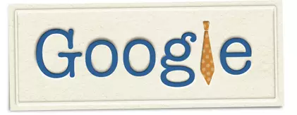 Logo della festa del papà di Google