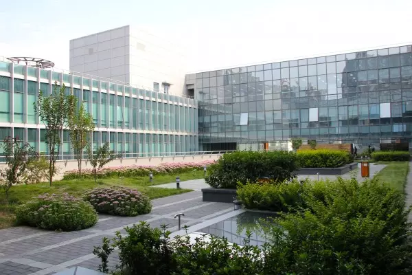Baidu HQ Building 5th Floor Garden Bejing