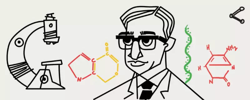 Har Gobind Khorana Doodle Google meraikan ahli kimia pertama yang membina gen sintetik 19524_5