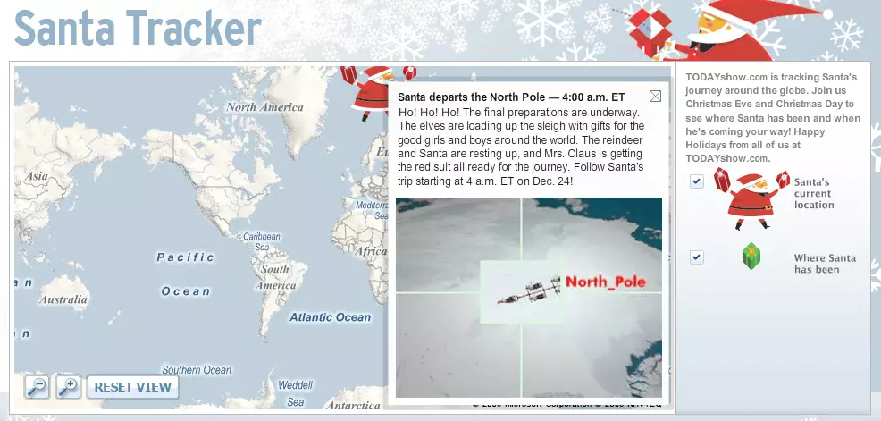 2009 m. Kalėdų Senelio Tracker apžvalga: Jūsų stebėjimo vadovas su NORAD Santa Tracker & Beyond 19564_12