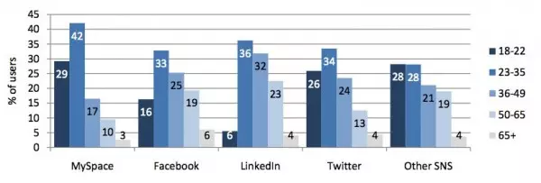 Ein Porträt darüber, wer soziale Netzwerke in den USA nutzt (und wie soziale Medien unser Leben beeinflussen) 19581_4