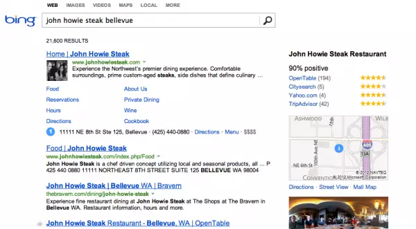Bing doet zaken met lokale inhoud met Yelp 20067_3