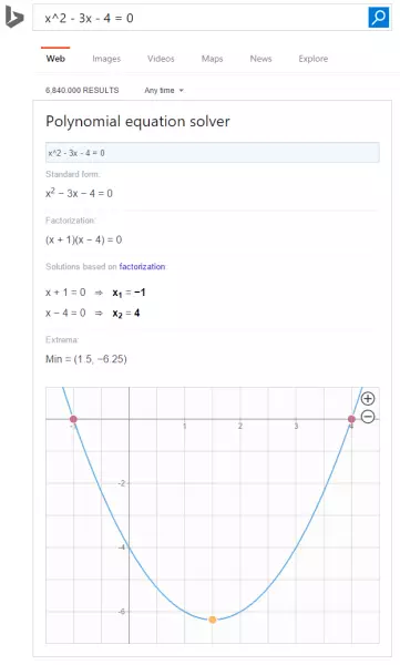 Bing polinomial equal solver