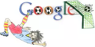 Logo Piala Dunia Google