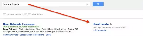 Tæt på: Gmail i Googles søgeresultater Feltforsøg 2137_1