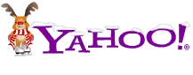 Zimowe logo Yahoo