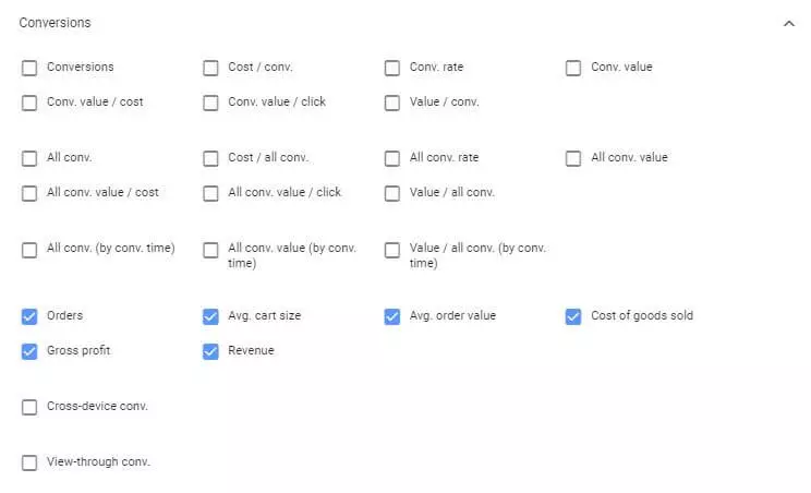 Google Ads saiki nuduhake metrik cart kanggo kampanye Shopping 21519_1
