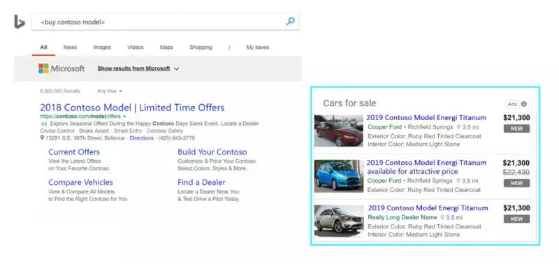 Microsoft Advertising tshaj tawm Automotive Ads qhib beta hauv Asmeskas thiab UK 2170_1