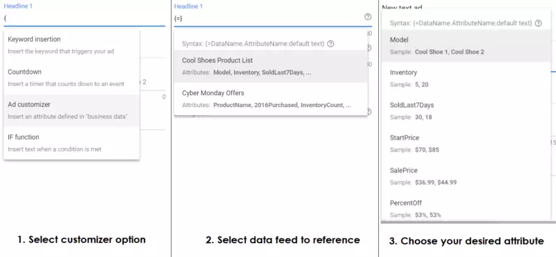 বিজ্ঞাপন কাস্টমাইজার ডেটা ফিড সহ ই-কমার্স টেক্সট বিজ্ঞাপন উন্নত করা 2171_6