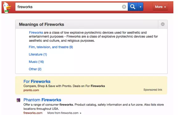 Fireworks Ad DuckDuckGo