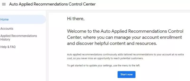 Google's Auto Applied Recommendations fangen Annonceuren, Agenturen ofgewiicht 2188_2