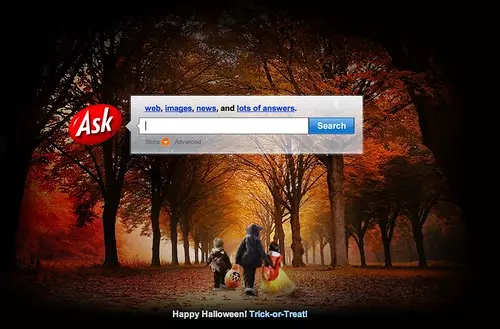 Ask.com Хэллоуин